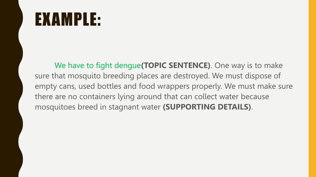 Simple way of writing Thesis statement and topic sentence.pptx