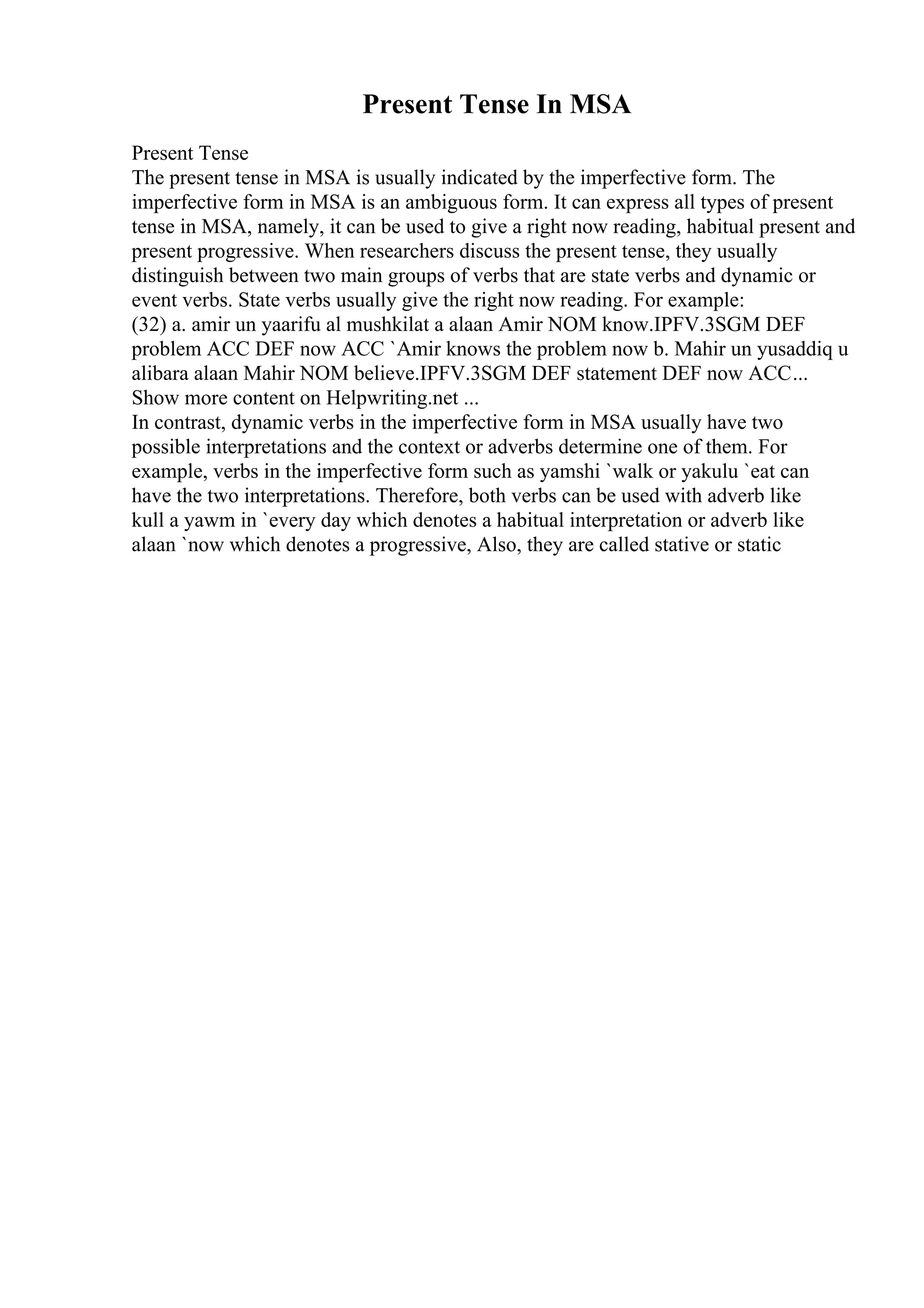 Thesis Statement Examples For Persuasive Essays | PDF