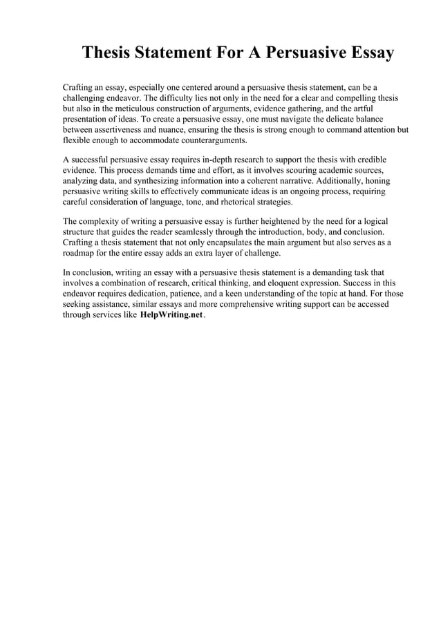 Thesis Statement For A Persuasive Essay.pdf