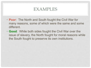 Thesis Statement Lesson | PPTX