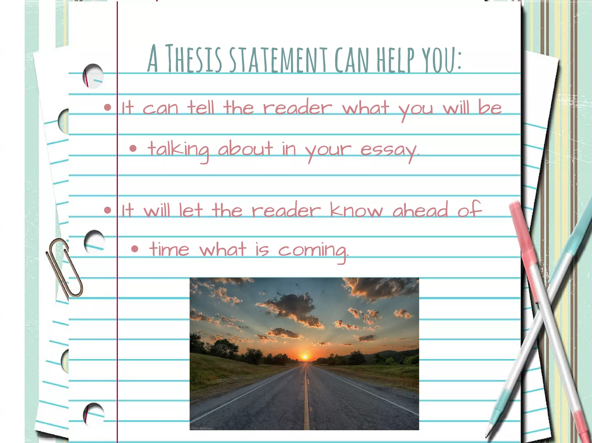 Thesis statement workshop | PPT