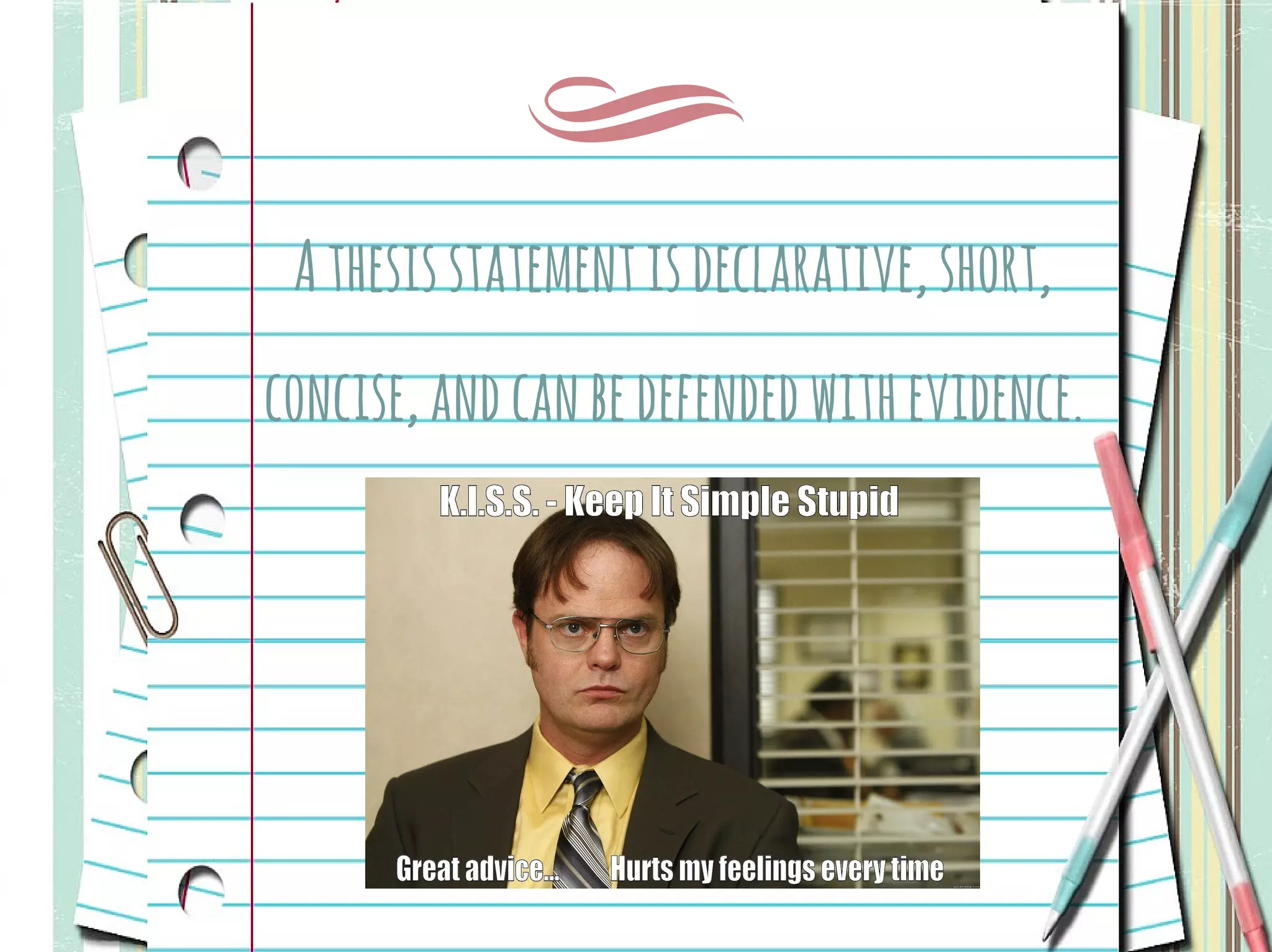 Thesis statement workshop | PPT