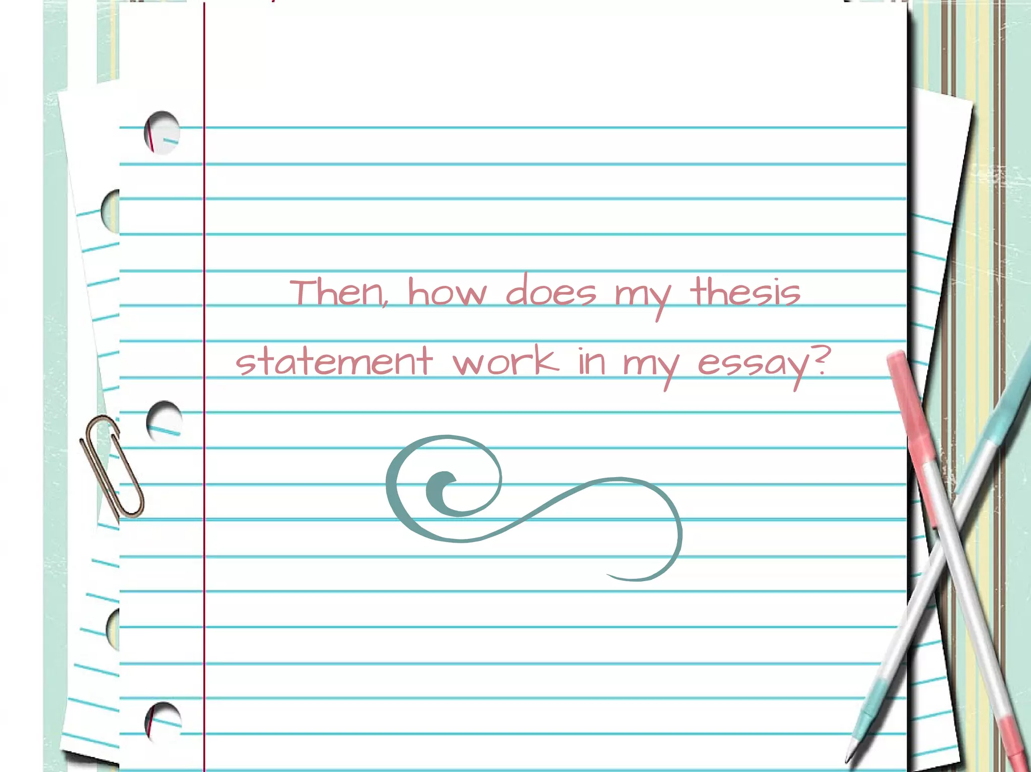 Thesis statement workshop | PPT