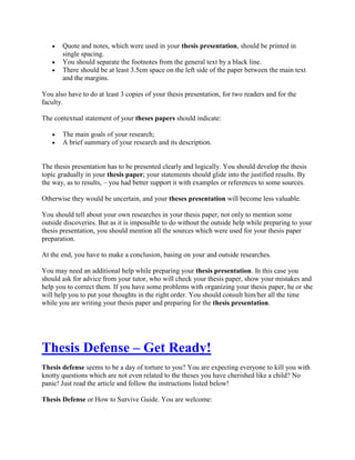 Thesis tips | DOCX