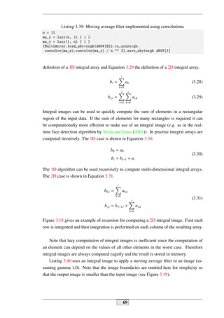 Efficient implementations of machine vision algorithms using a dynamically typed programming ...