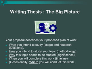 Thesis writing | PPT