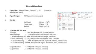 Thesis Writing guidlines final ppt .pptx | Chemistry | Science