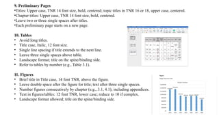 Thesis Writing guidlines final ppt .pptx | Chemistry | Science