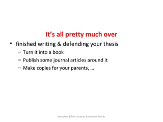 Thesis writing | PPT