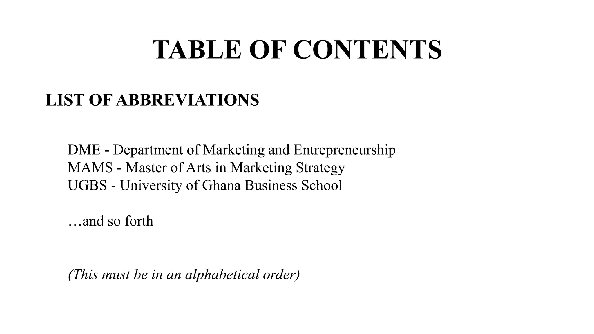 Thesis Writing Guide Pptx