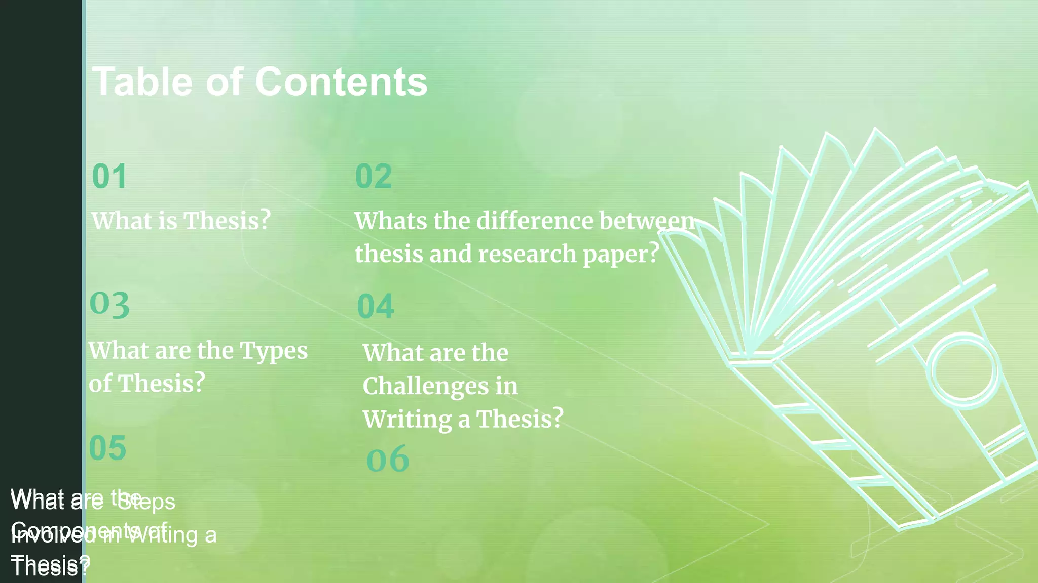 Thesis Writing Tips | PPTX