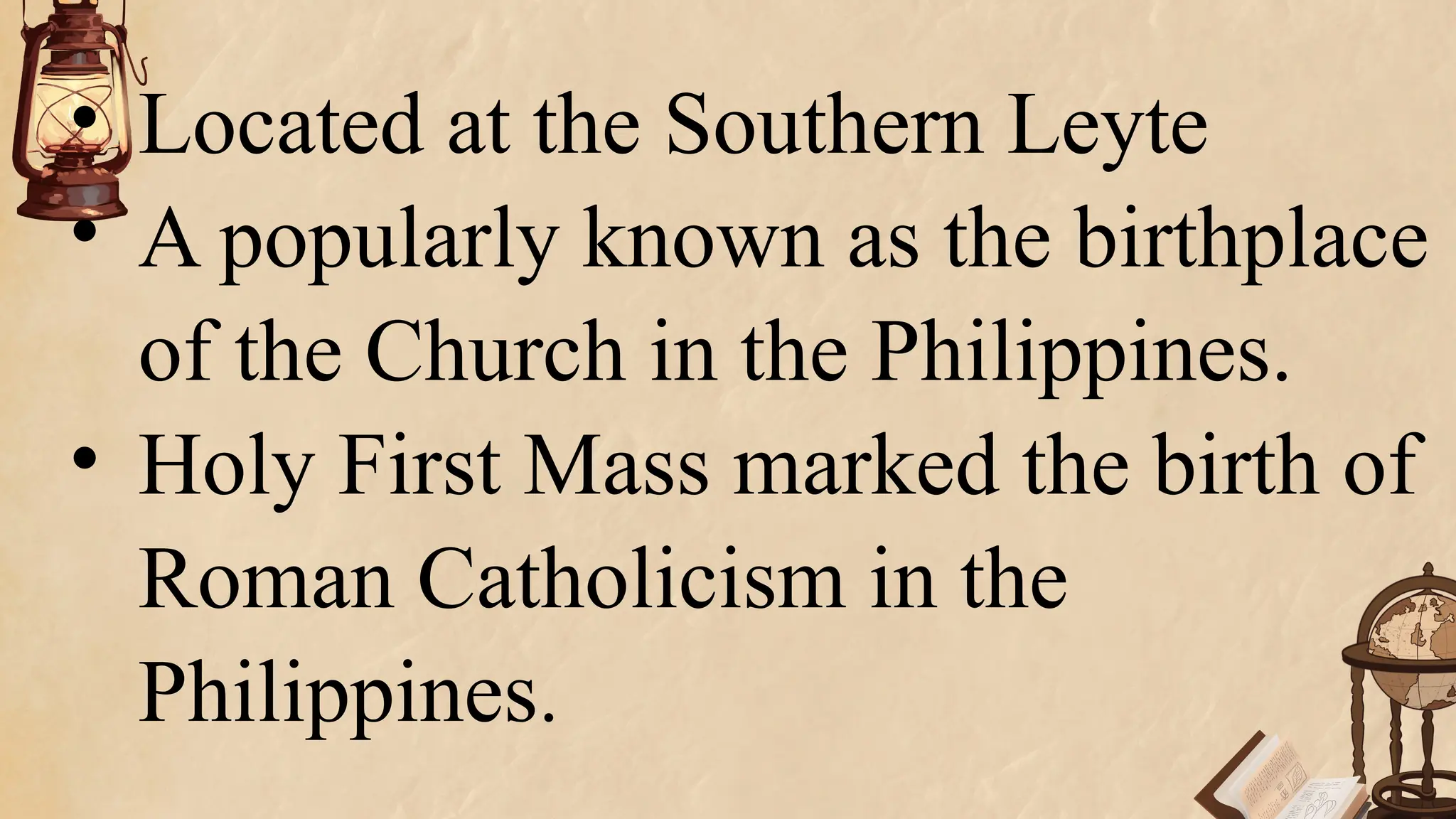 The Site of The First Mass by RM Fernando | PPTX