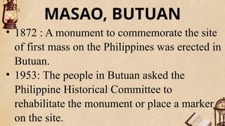 The Site of The First Mass by RM Fernando | PPTX