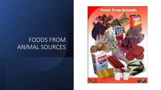 The six food groups | PPTX