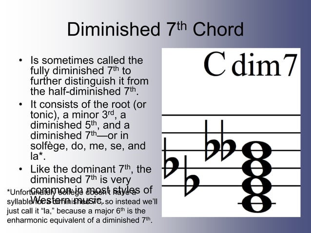 The Six Most Common 7th Chords | PPT