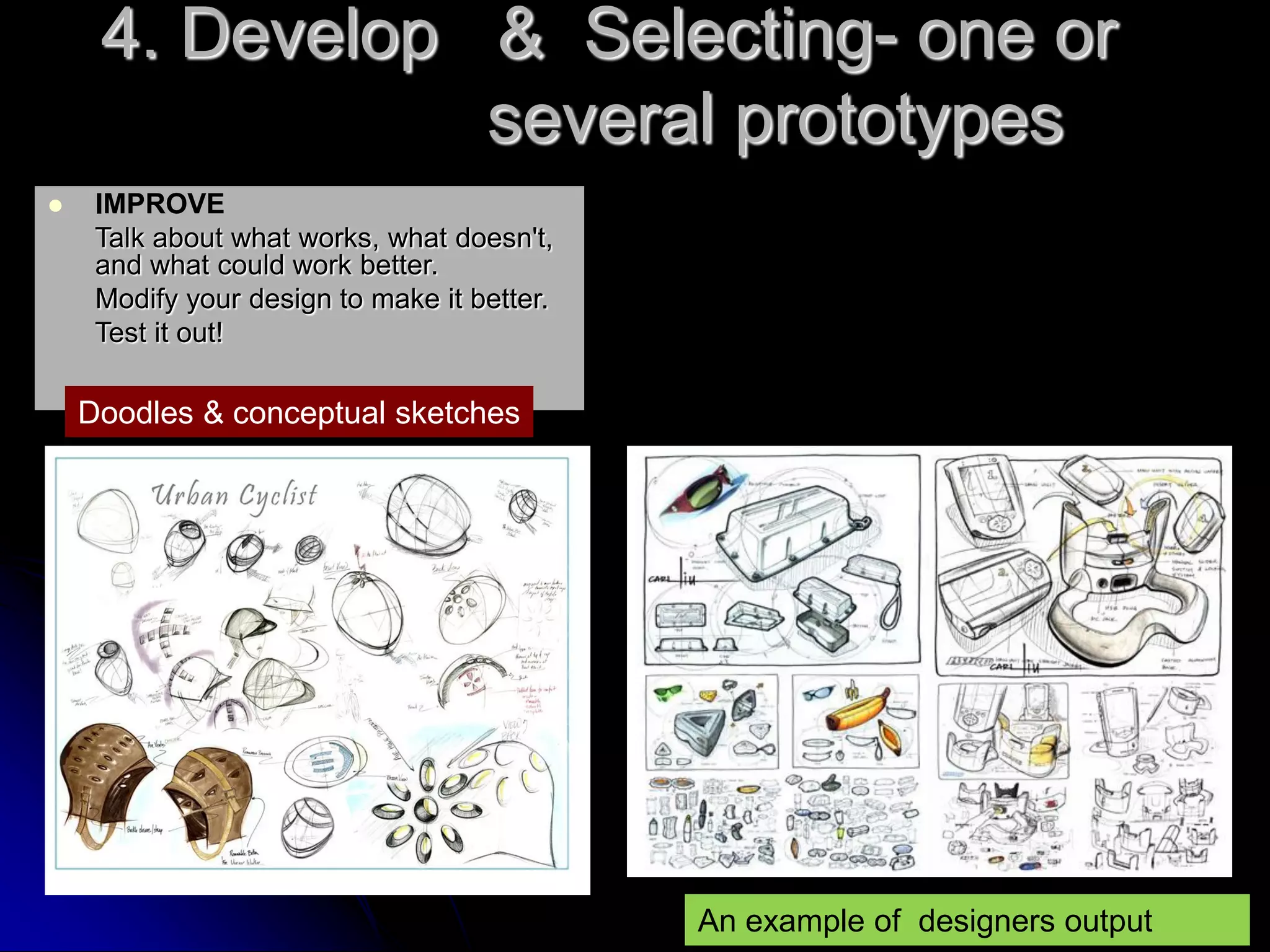 The six stages of design | PPT