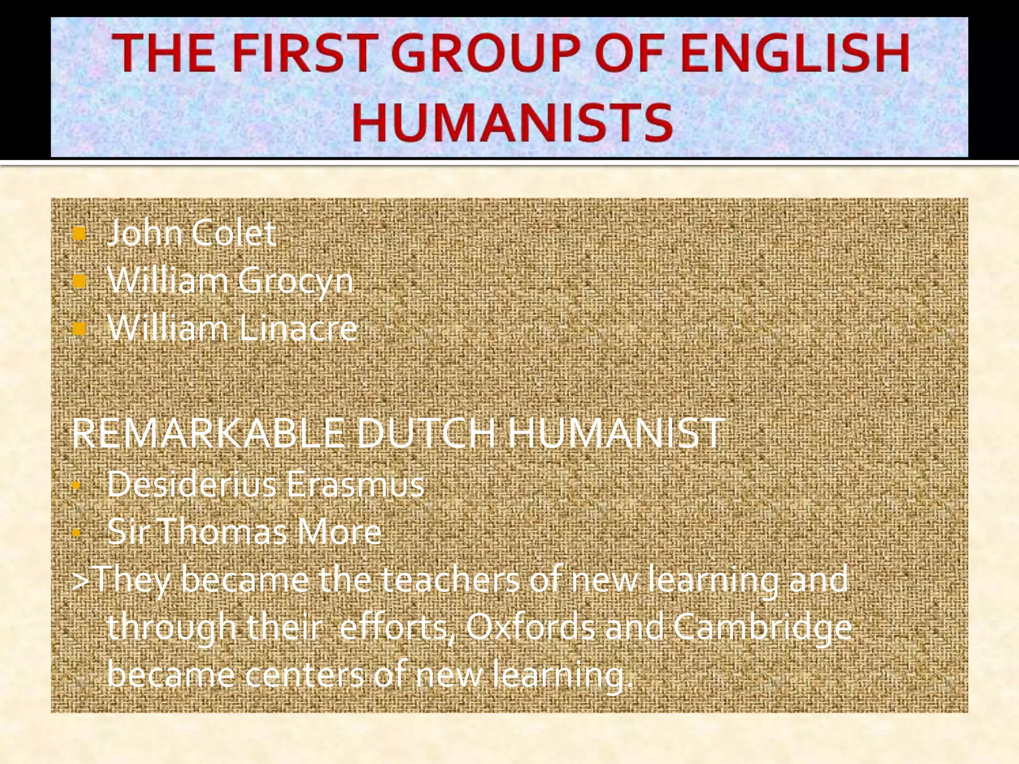 The sixteenth century | PPTX