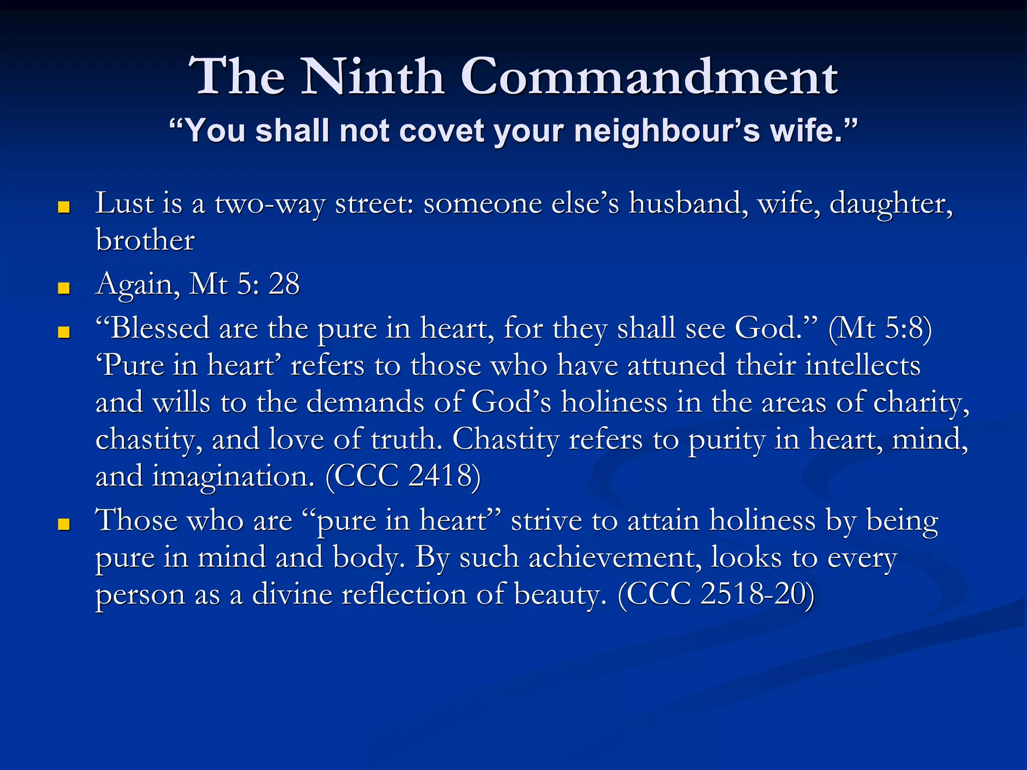 The Sixth and The Ninth Commandments.pptx