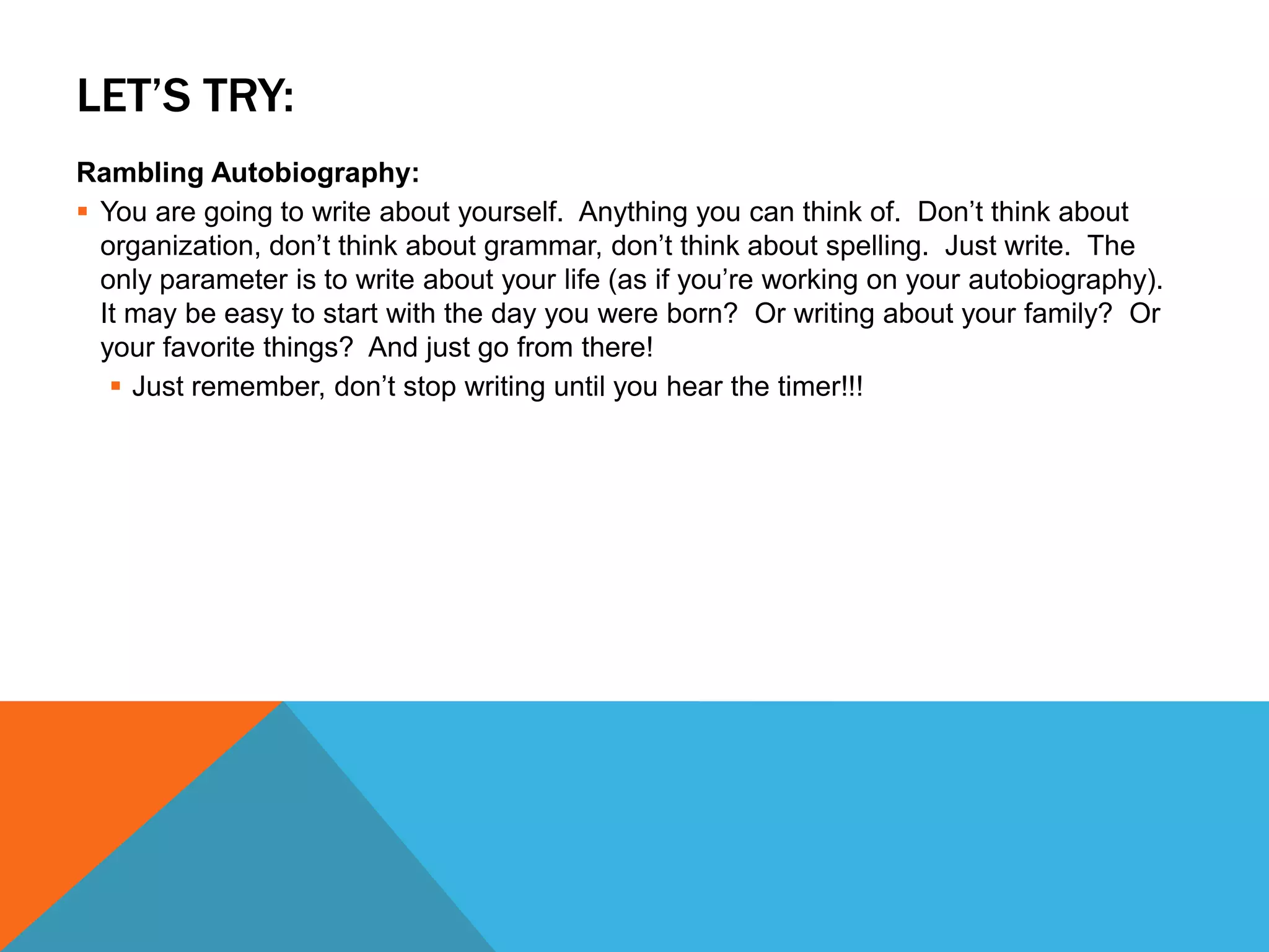 The six traits ideas | PPT