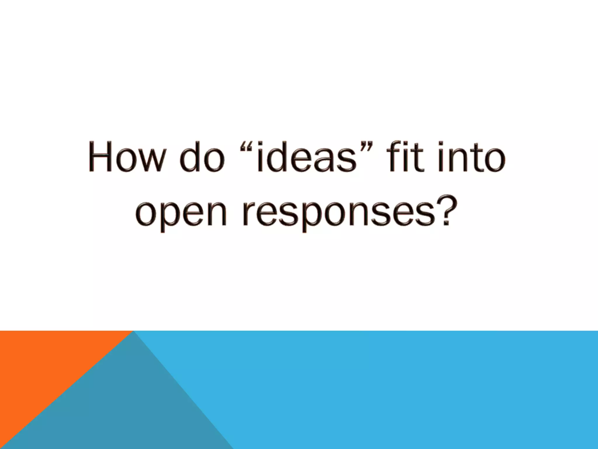 The six traits ideas | PPT