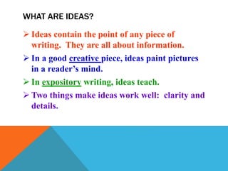 The six traits ideas | PPT