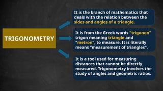 Math Nine The six trigonometric Ratios.pptx