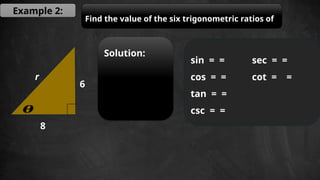 Math Nine The six trigonometric Ratios.pptx