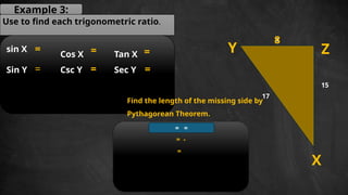 Math Nine The six trigonometric Ratios.pptx