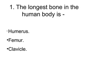 The skeletal and muscular system | PPT