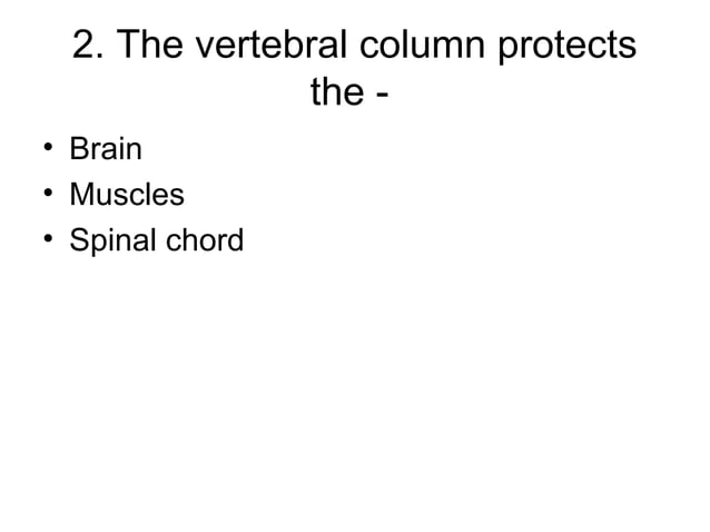 The skeletal and muscular system | PPT