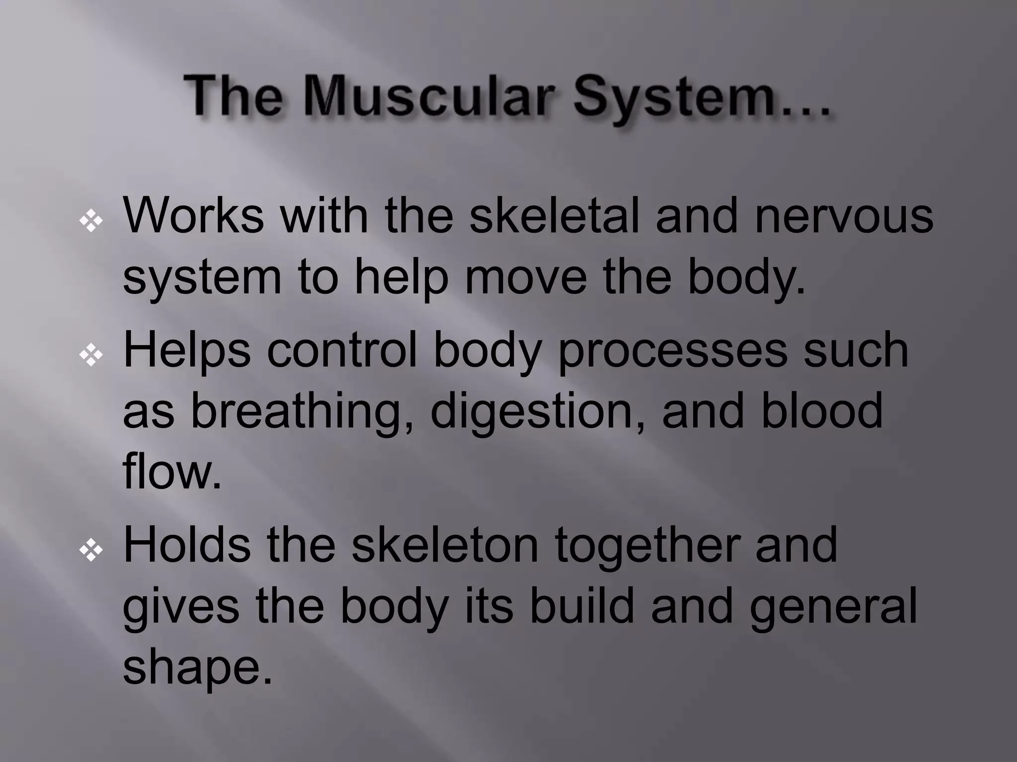 7th Grade Science "The skeletal and muscular system" | PPTX