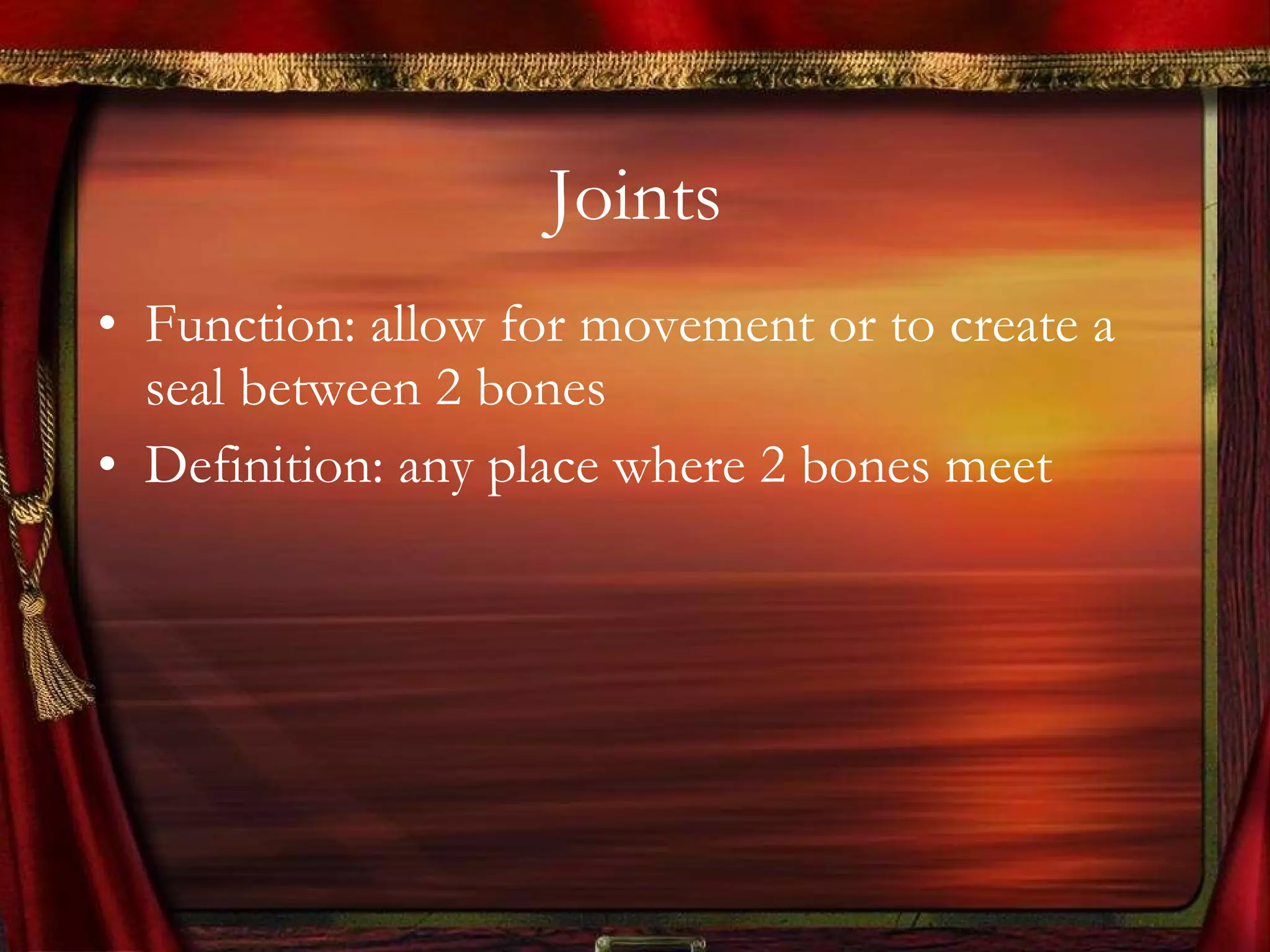 The Skeletal System | PPT