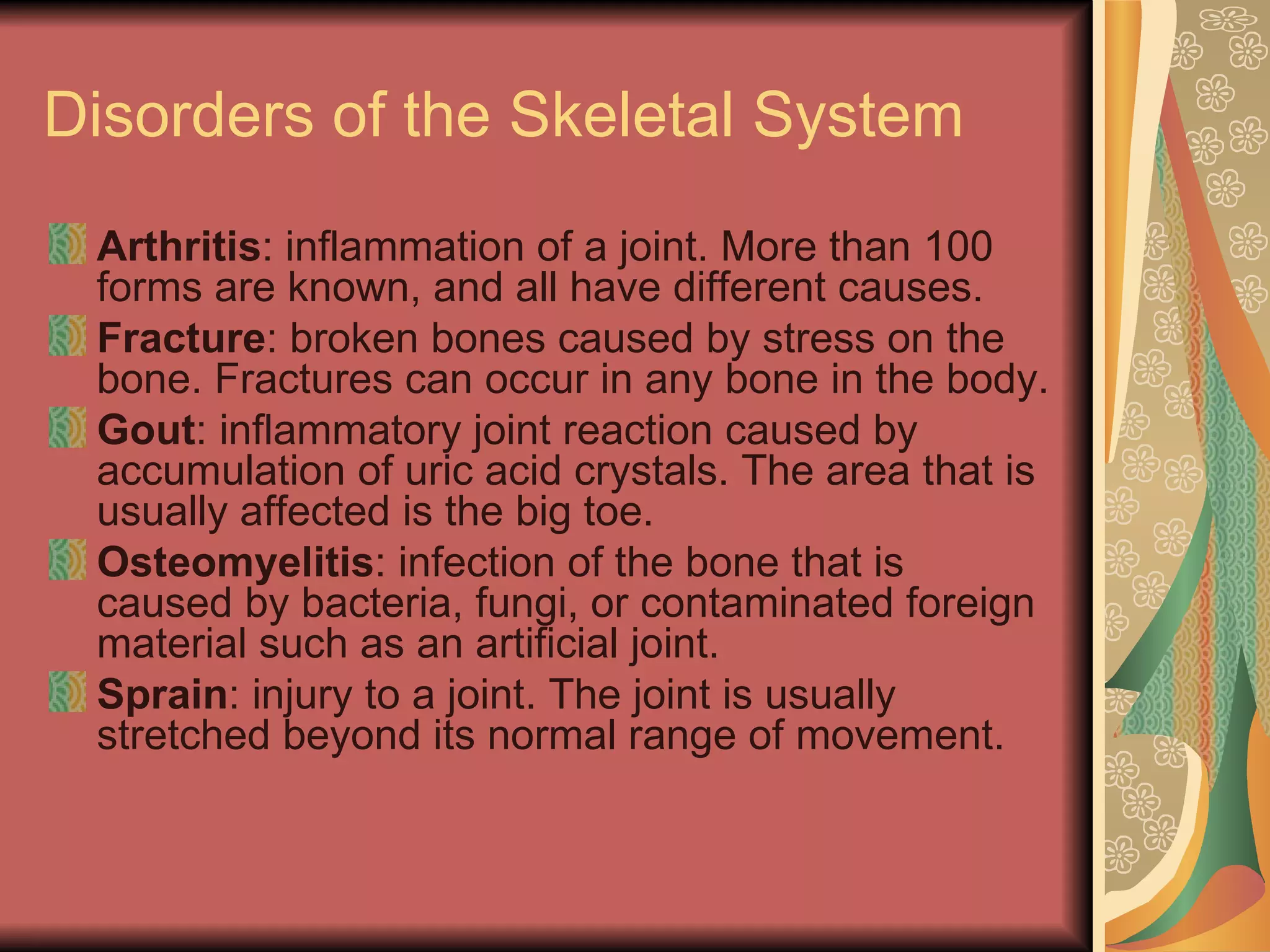 The Skeletal System | PPT