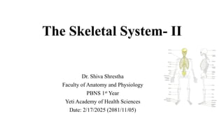 The Skeletal System and the Joints- II.pdf