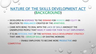 The skills development act | PPTX
