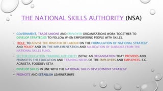The skills development act | PPTX