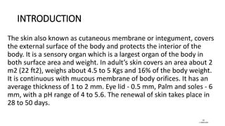 The skin (integumentary system) | PDF