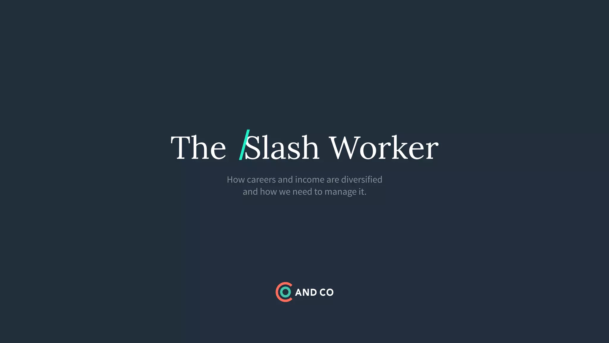 The /Slash Worker | PDF
