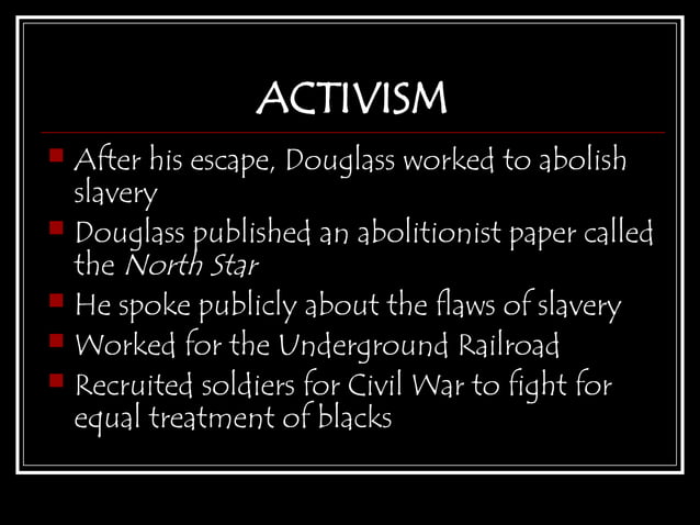 The Slave Narrative PPT Douglass introduction.ppt | Crime & Harmful ...