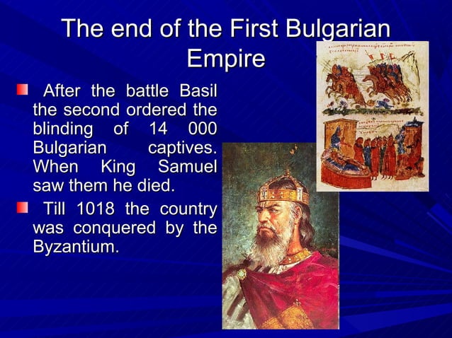 The Slavs and the First Bulgarian Empire | PPT