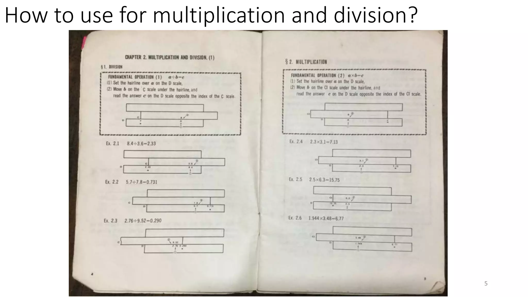 The slide rule | PPTX