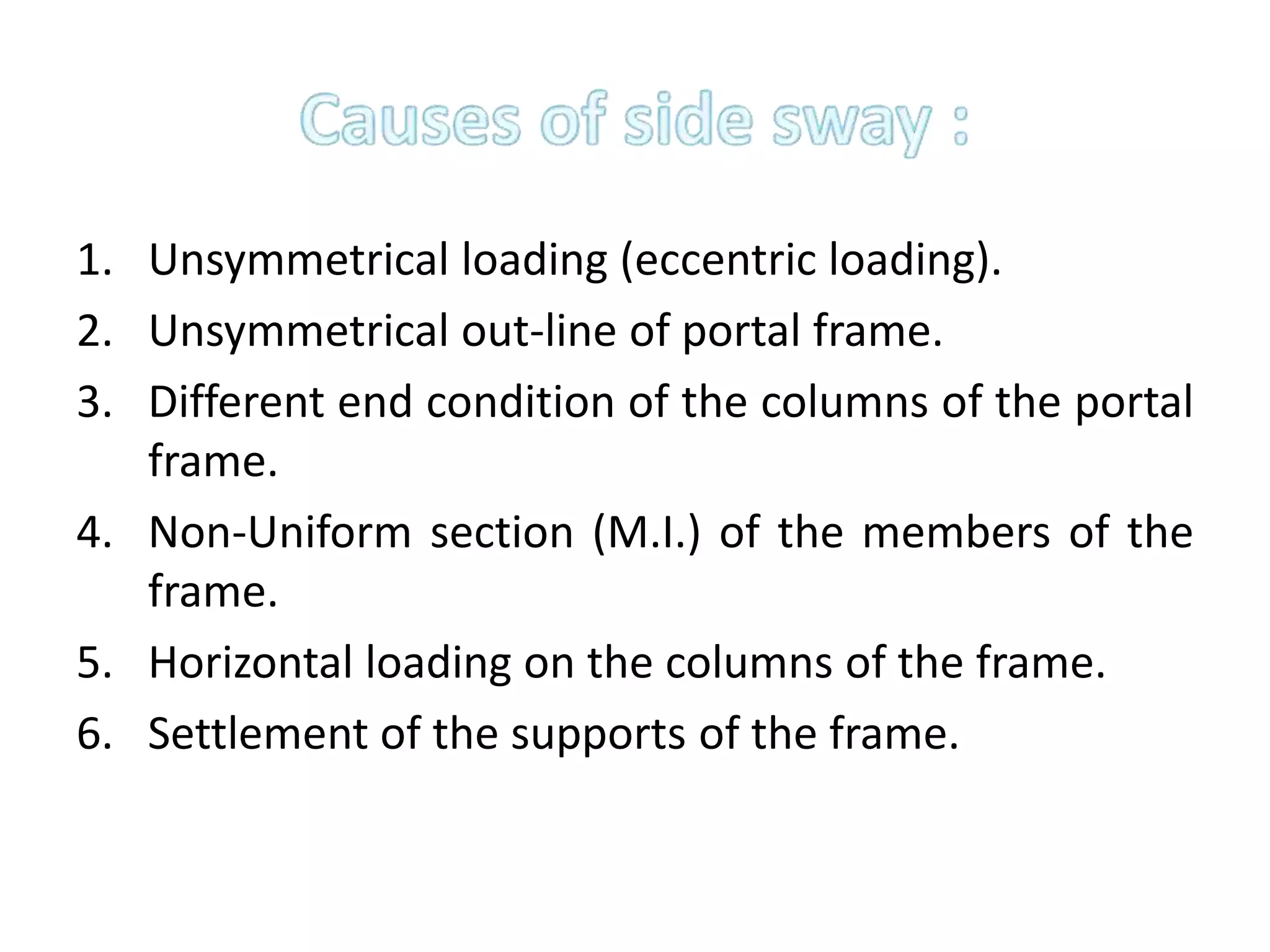 ANALYSIS OF FRAMES USING SLOPE DEFLECTION METHOD | PPTX
