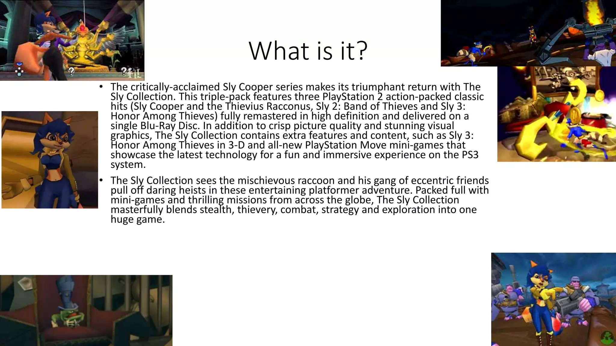 The sly trilogy game | PPT