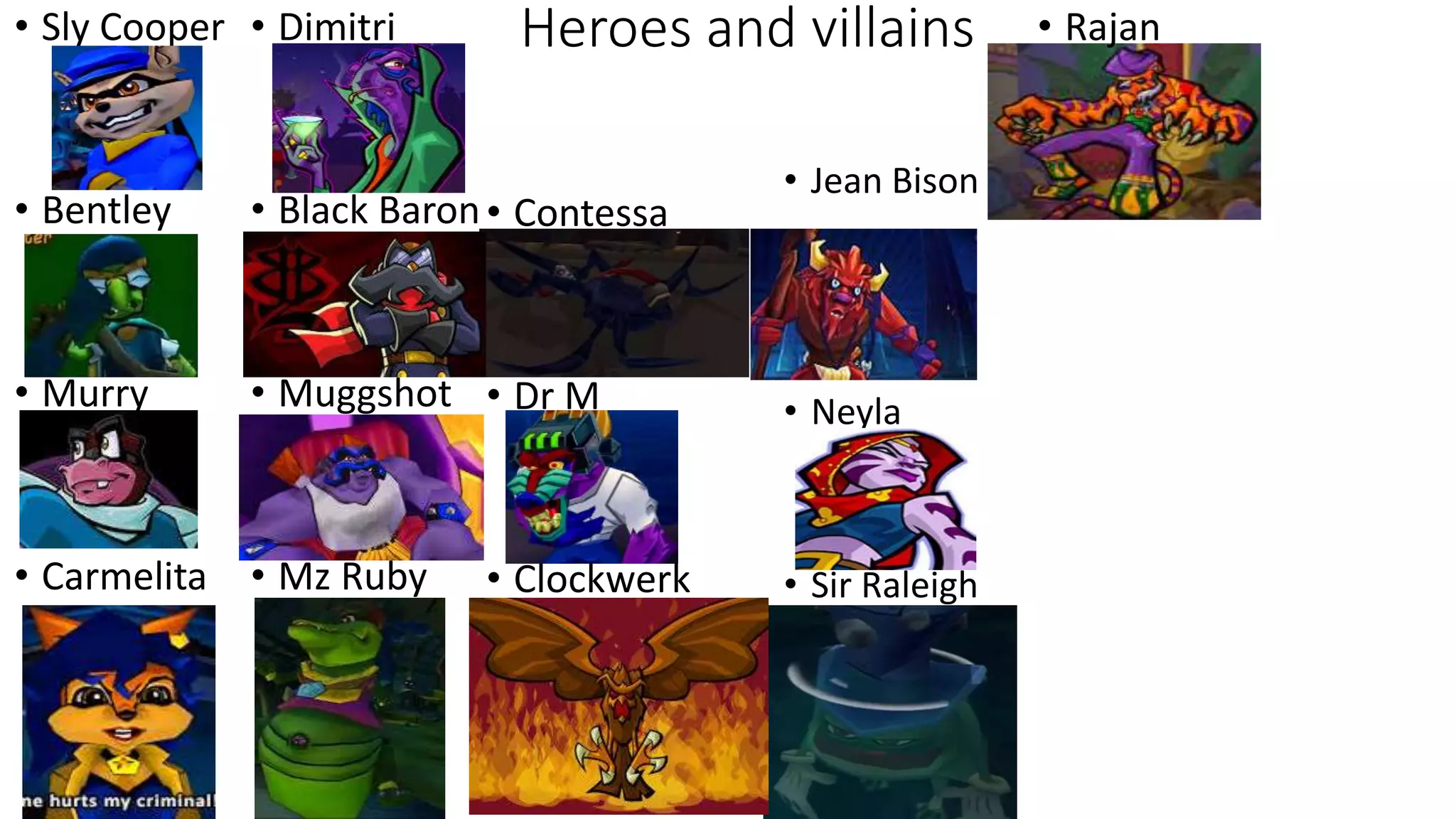 The sly trilogy game | PPT