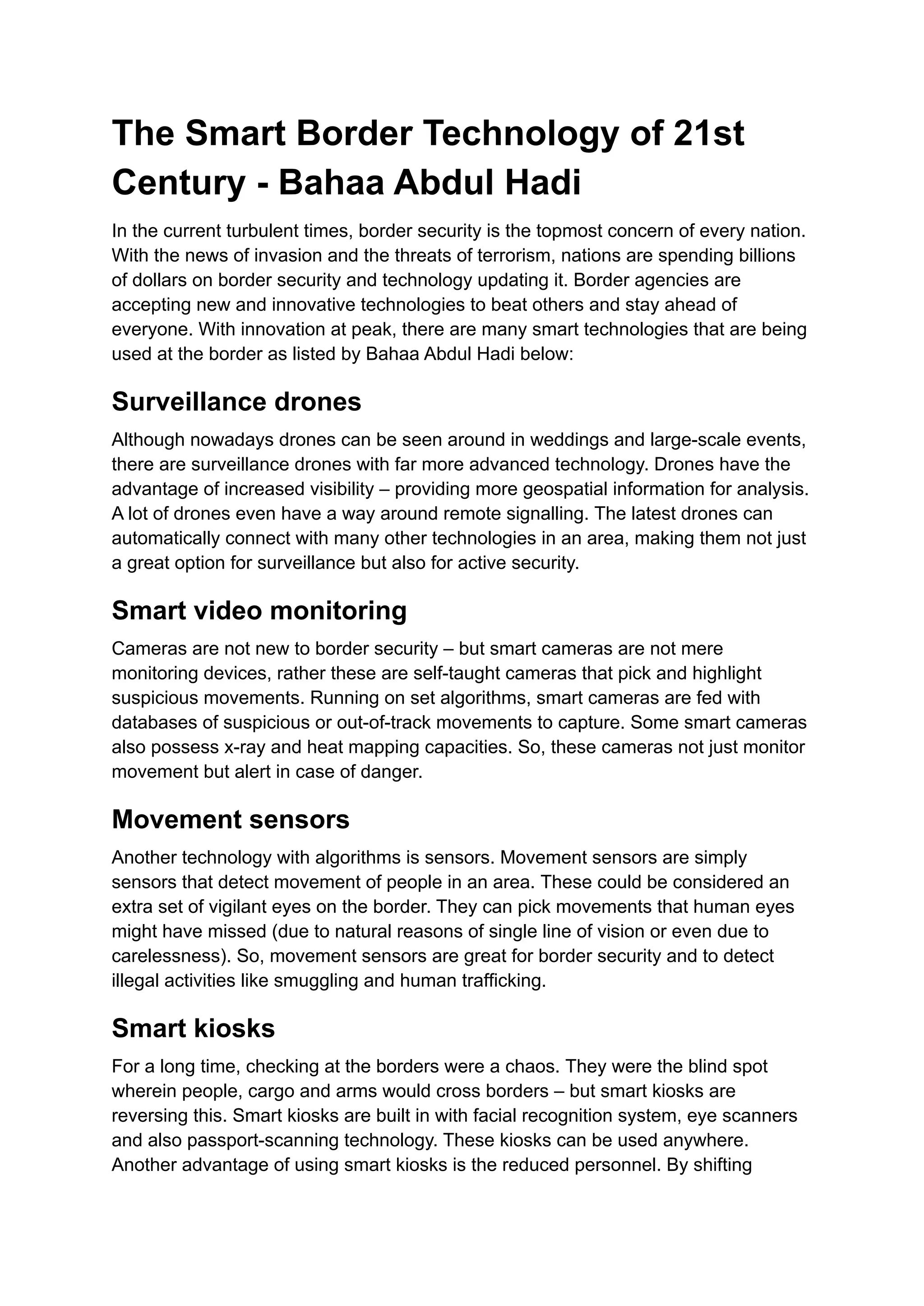 The Smart Border Technology of 21st Century - Bahaa Abdul Hadi.pdf