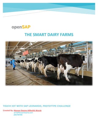 The Smart Dairy Farms | PDF