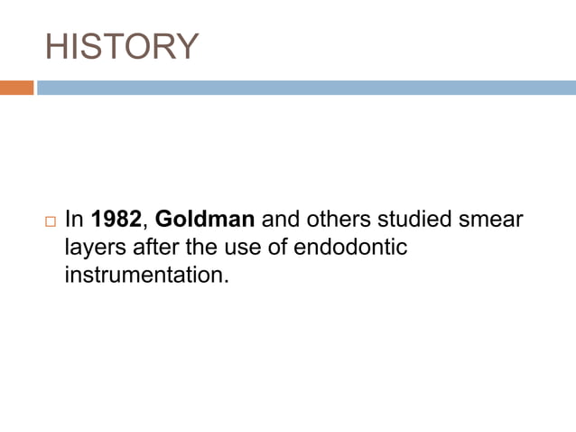 The Smear Layer | PPTX | Dental Health | Diseases and Conditions