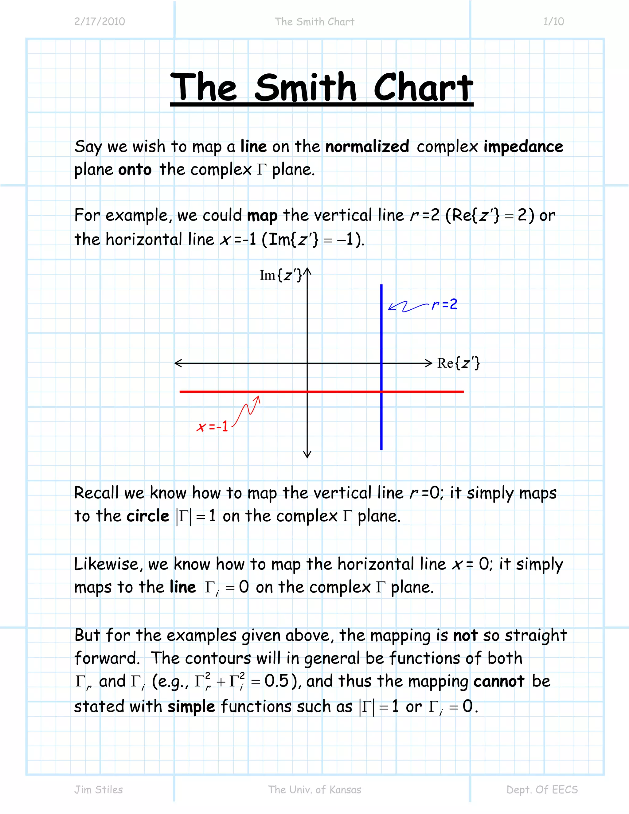 The smith chart | PDF