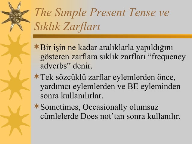 The Simple Present Tense -pps | PPT