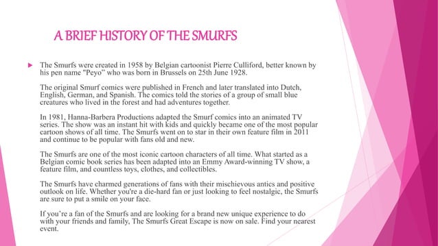 ppt on smurfffff a cortpoon 100 smurf there | PPTX | Comics and Graphic Novels | Books and ...
